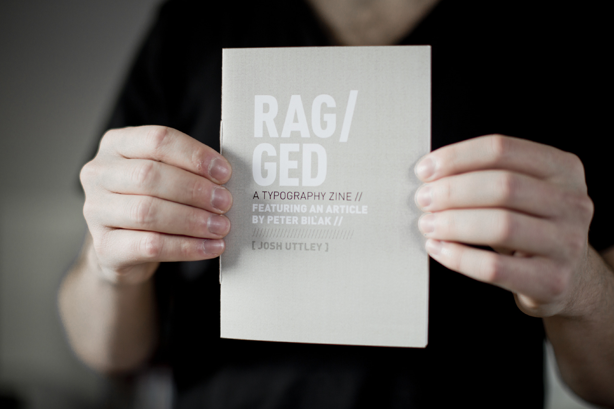RAG/GED Typography Zine | Design - Josh Uttley