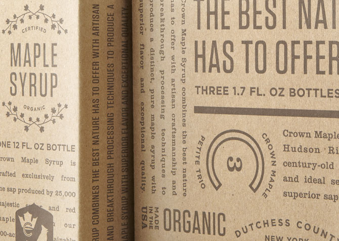 Crown Maple - Studio MPLS | Package Design | Logos | Branding | Minneapolis