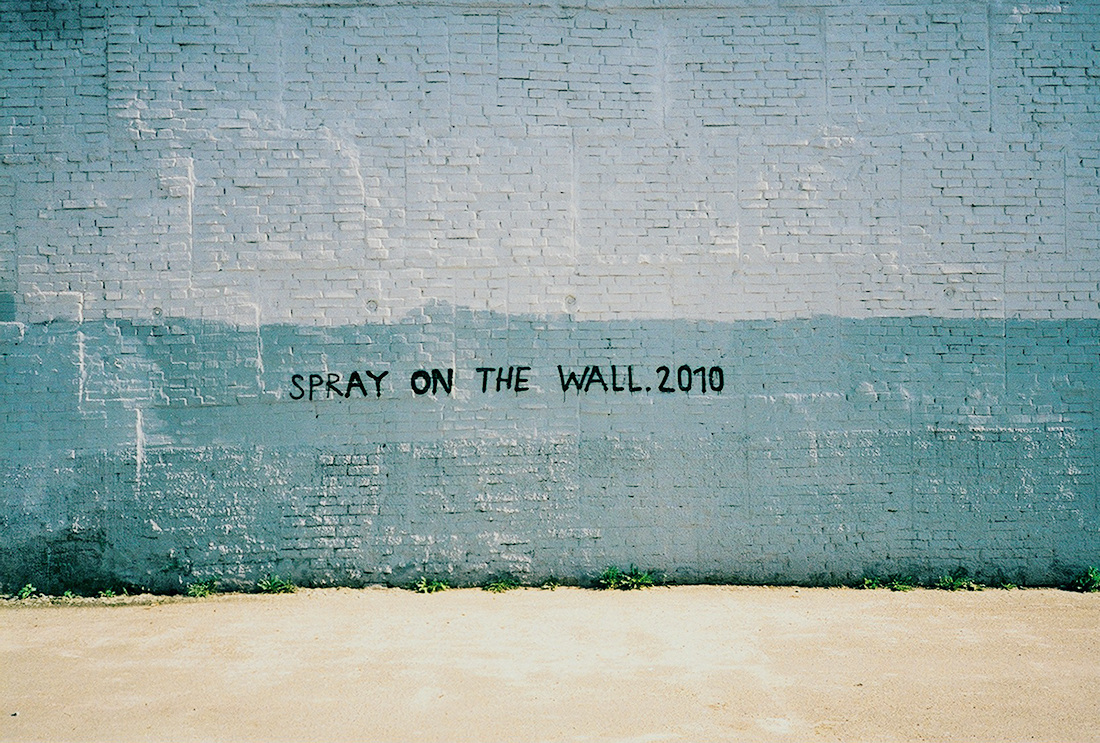 Spray on the Wall - Sasha Kurmaz