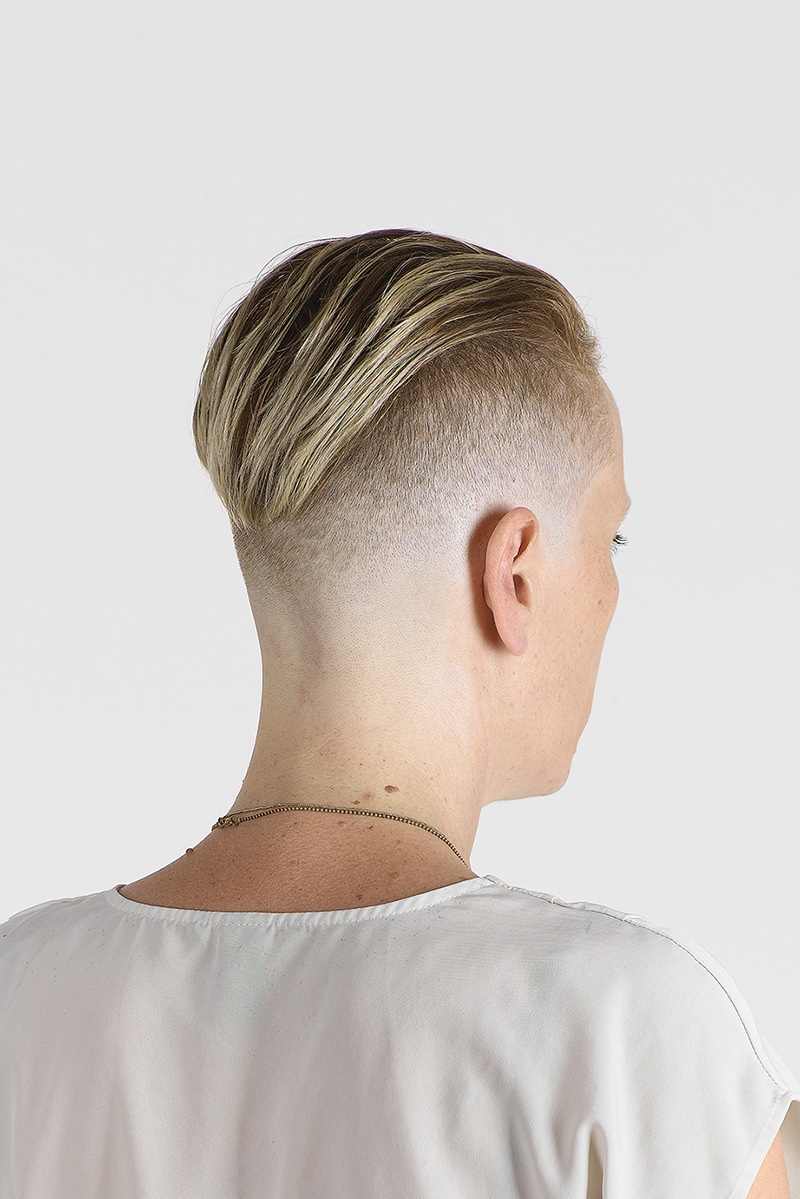 Skin Fade Disconnected Slick Back - Sasha Kurmaz