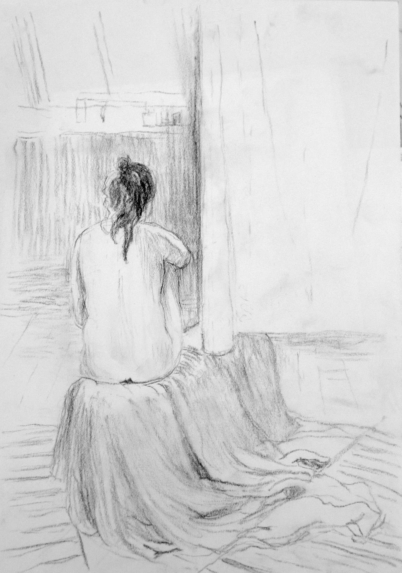 3 Days of life drawing - Victor Lunn-Rockliffe