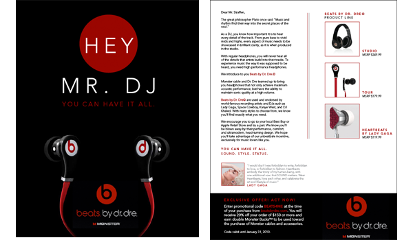 Beats by Dr. Dre Campaign - EmmDash Design