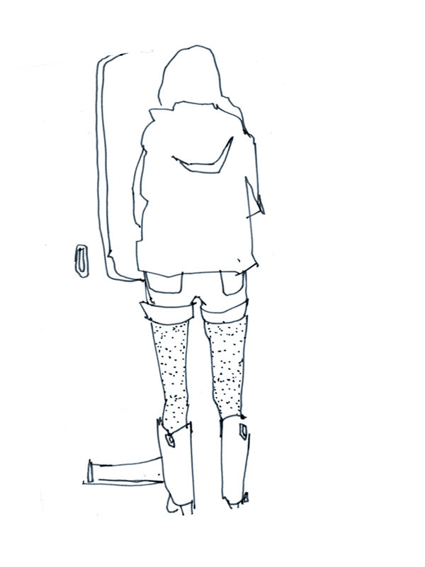 OMAE: TOKYO TRAIN SKETCHES - Lok Jansen Visual Art