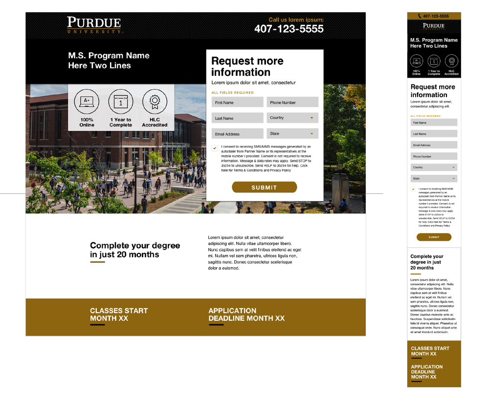 Purdue University Design System - Portfolio of Austin Gullixson