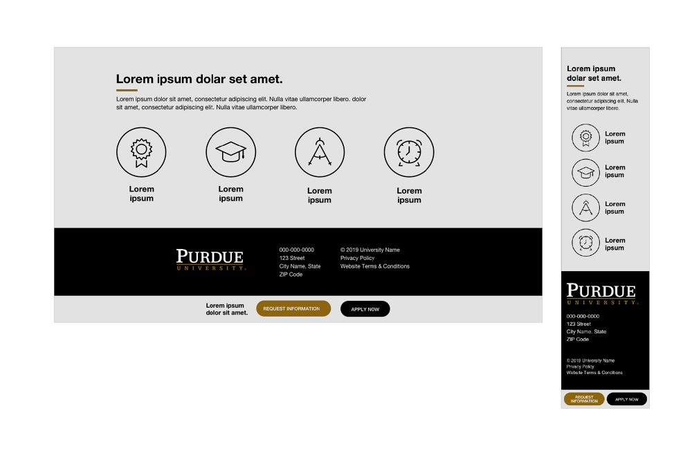 Purdue University Design System - Portfolio of Austin Gullixson