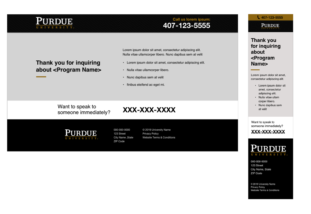 Purdue University Design System - Portfolio of Austin Gullixson
