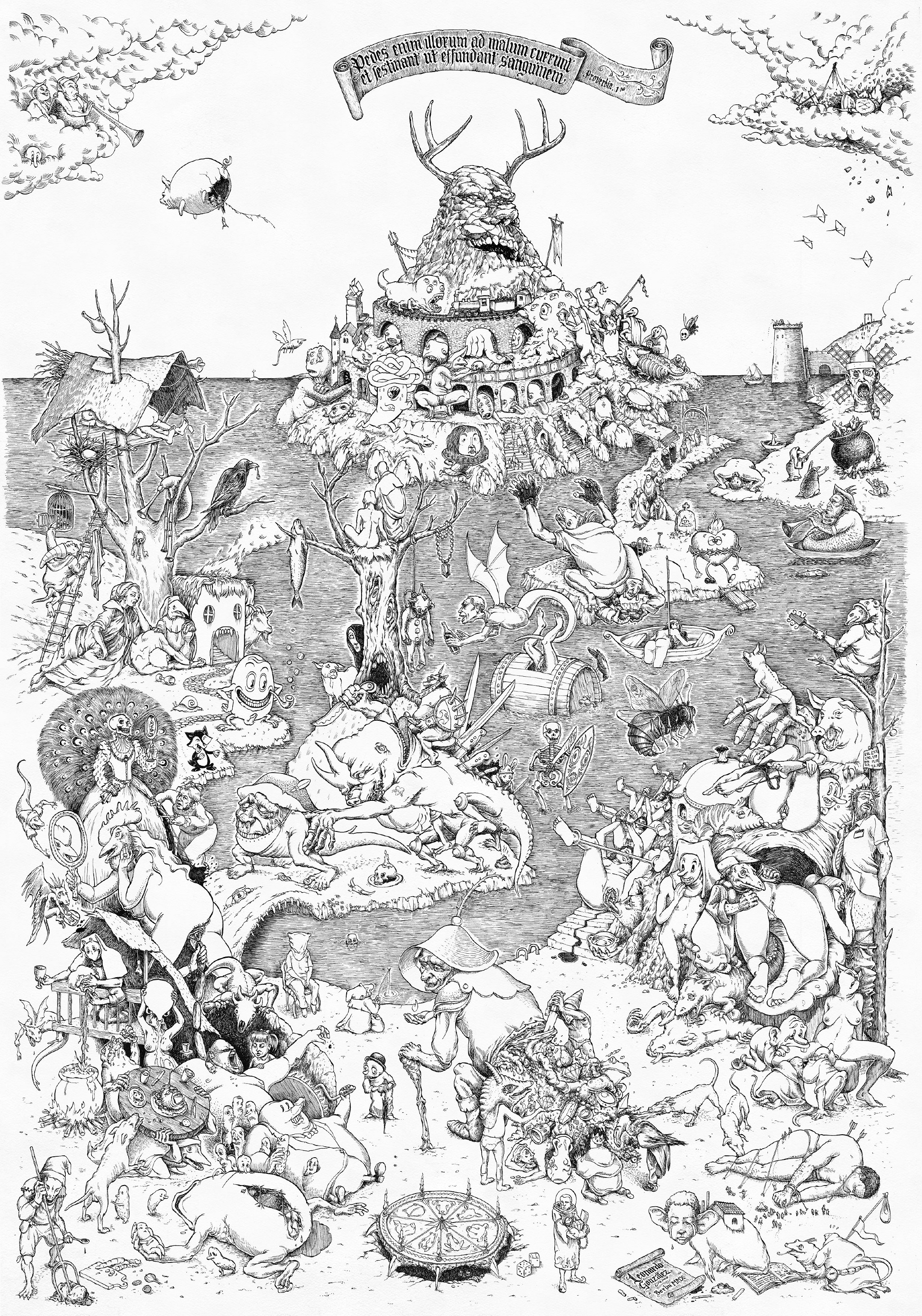 THE SEVEN DEADLY SINS - Leonardo González Illustration