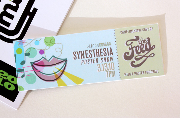 Synesthesia Poster Show - Graphic Designer | Elizabeth Garcia