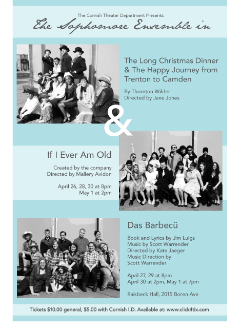 Theater Production Poster Design - pink_bloom_studio