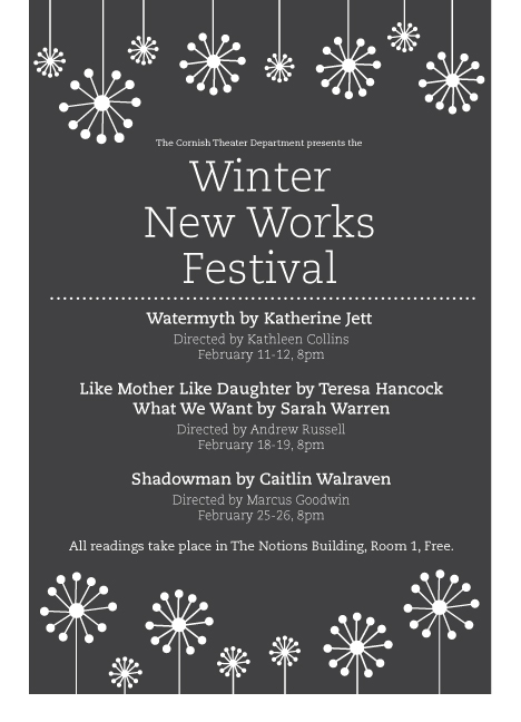 Theater Production Poster Design - pink_bloom_studio