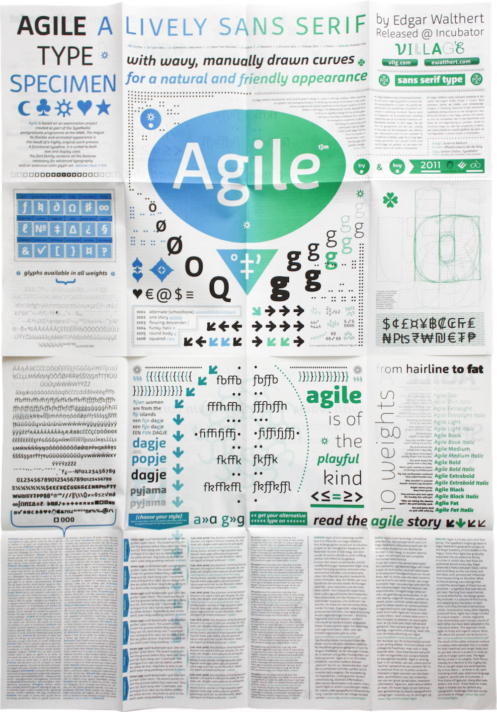 agile specimen poster - Suzanne Bakkum