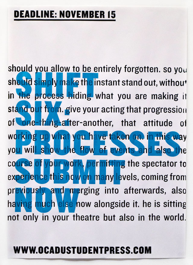 Shift Poster - Antonio Lennert