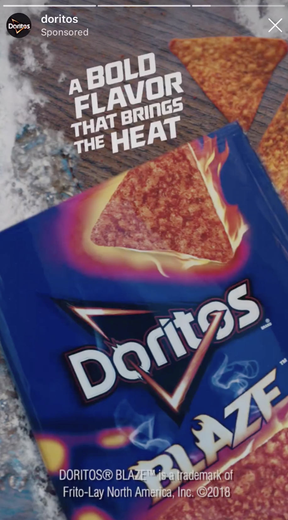Doritos - Blaze Instagram & Facebook - Pablo Jimenez Portfolio