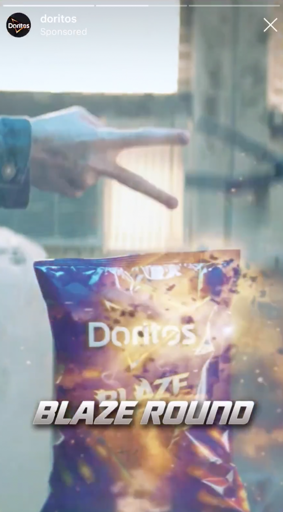 Doritos - Blaze Instagram & Facebook - Pablo Jimenez Portfolio