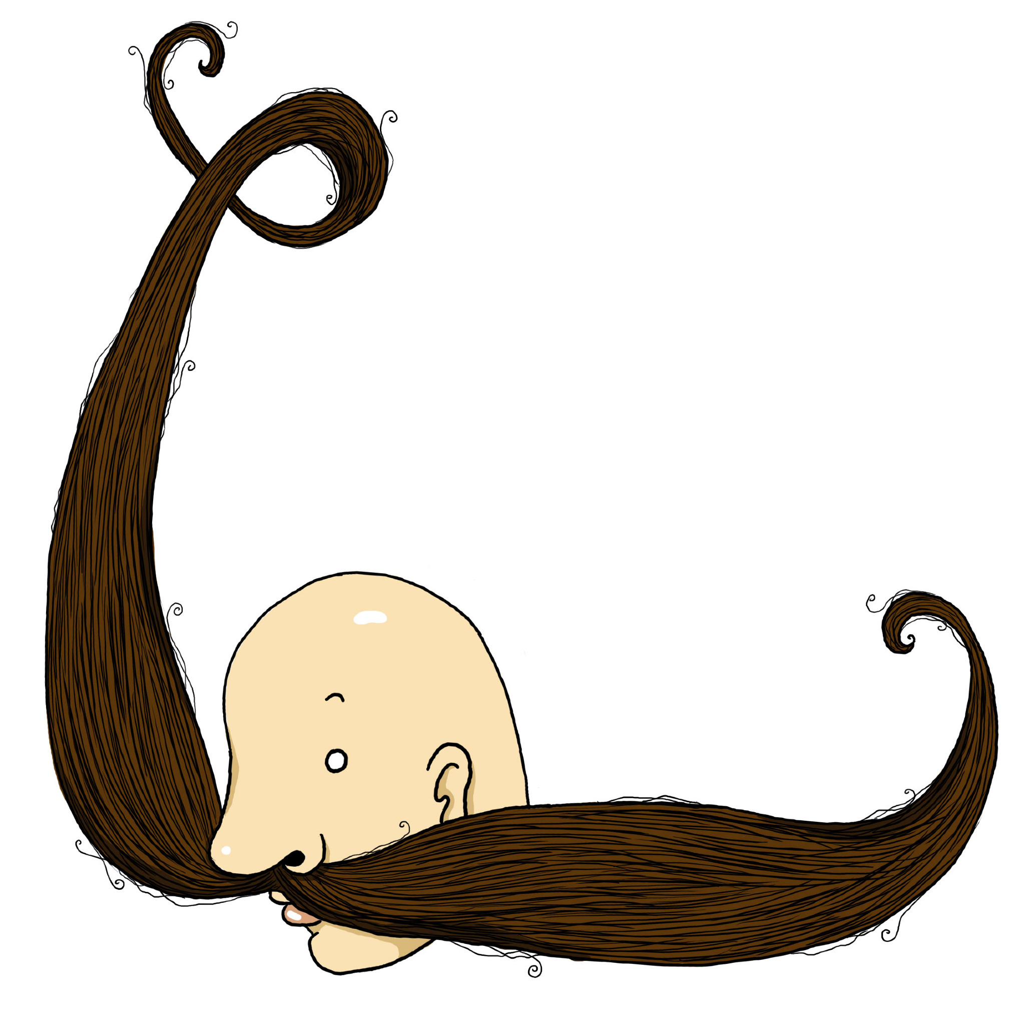 mustache alphabet! - angela g. pestano