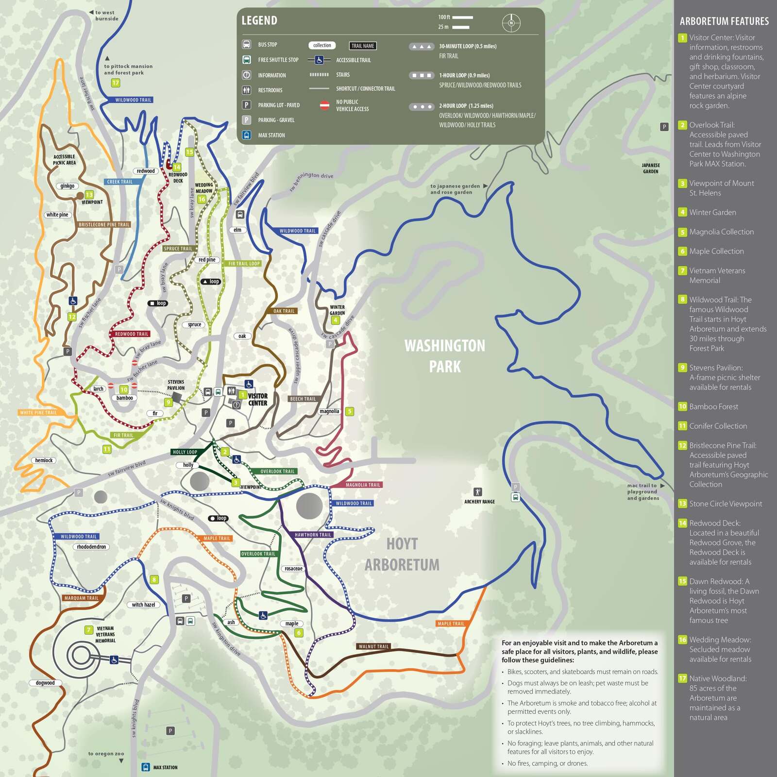 Hoyt Arboretum - Nature and Design