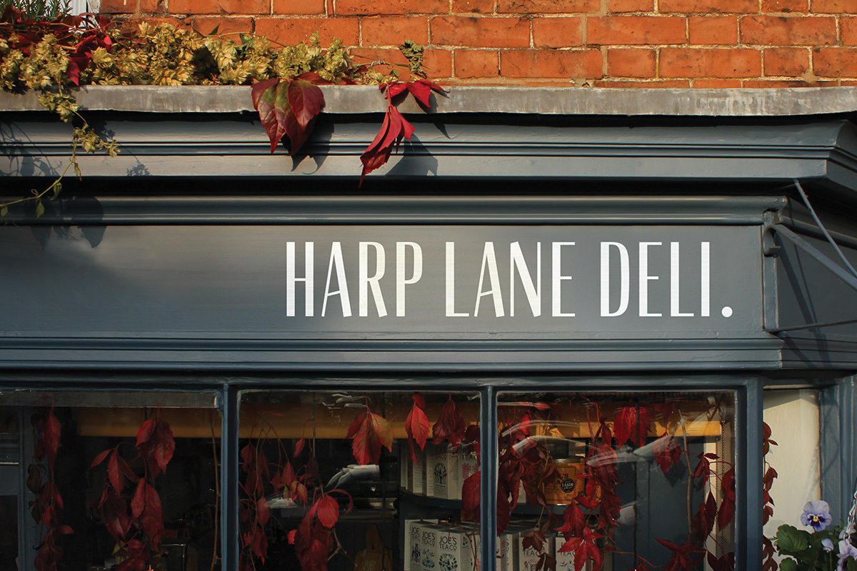 Harp Lane Deli Identity - Ed Cornish