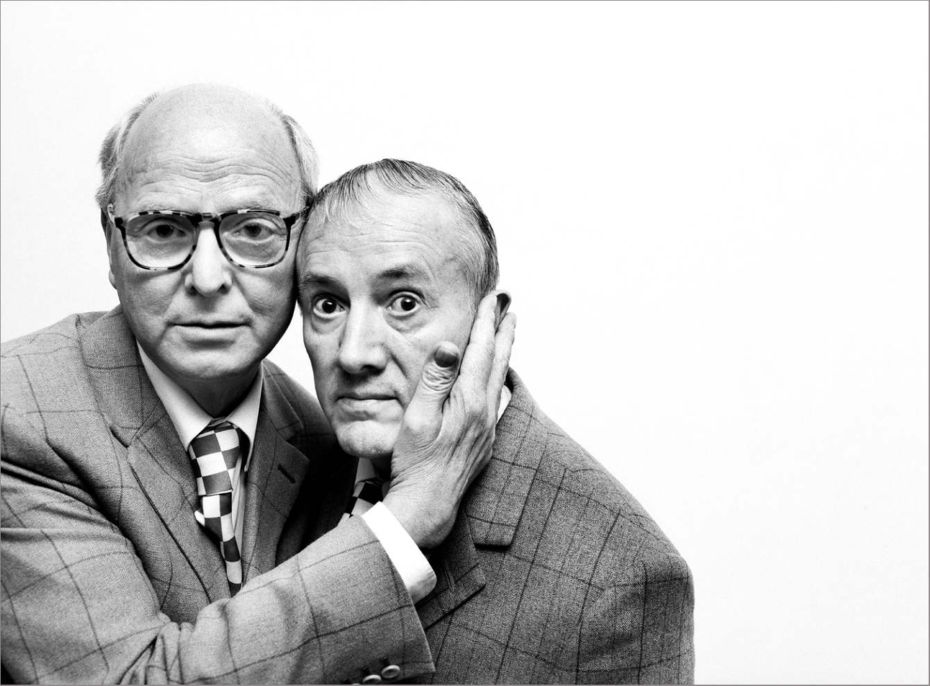 Gilbert and George for i-D - Judith Erwes Photography