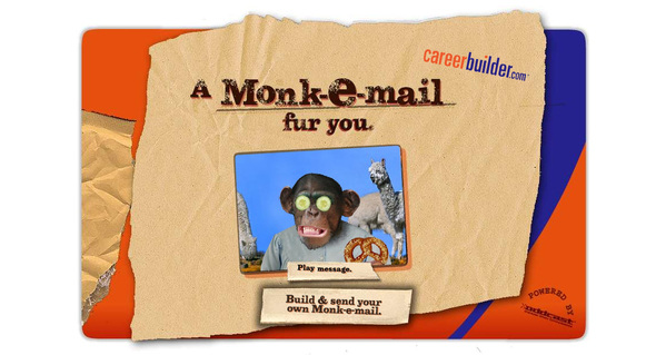 CareerBuilder Monk-E-Mail - David Estoye, Creative Director / UI Designer