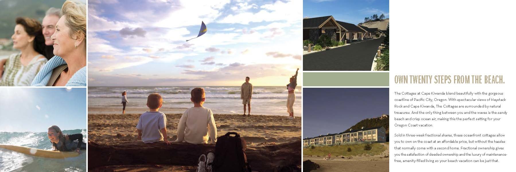 The Cottages at Cape Kiwanda | Brochure - Nicole Caldwell | Copywriter