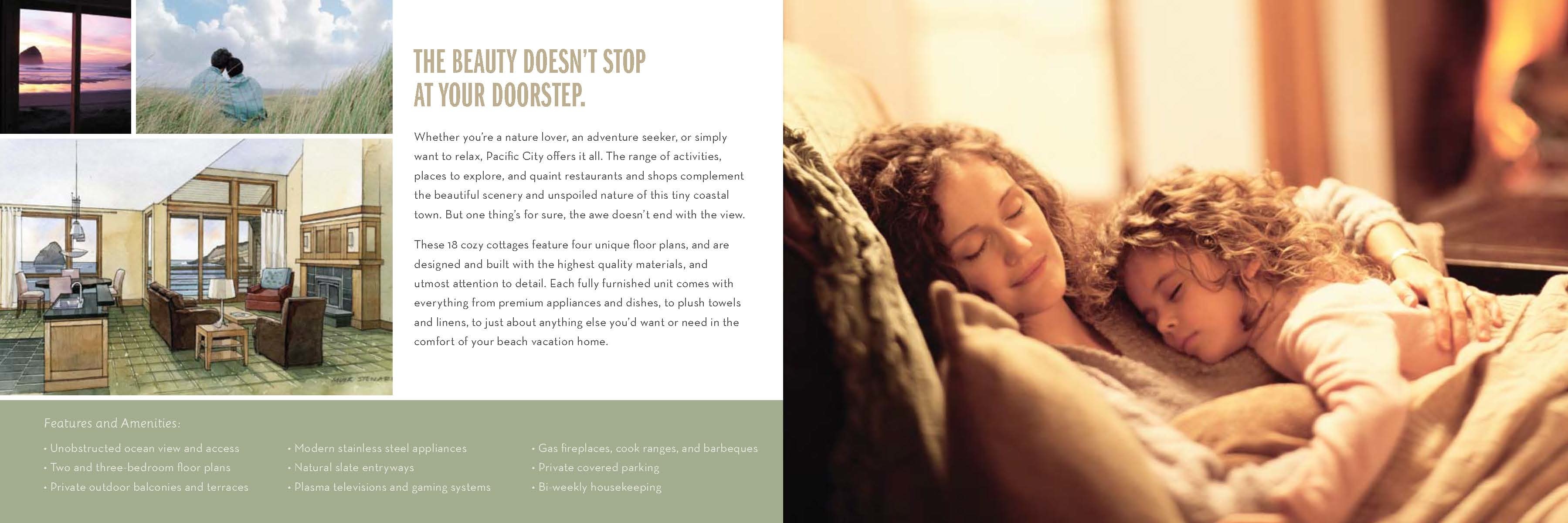 The Cottages at Cape Kiwanda | Brochure - Nicole Caldwell | Copywriter