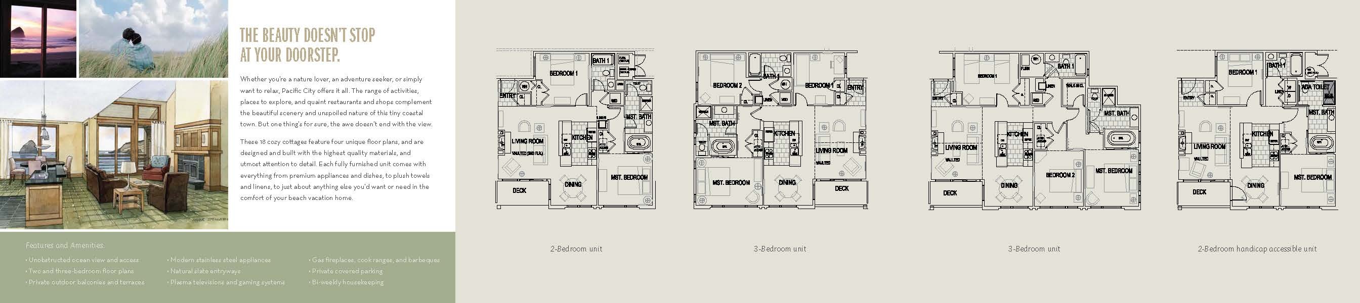 The Cottages at Cape Kiwanda | Brochure - Nicole Caldwell | Copywriter