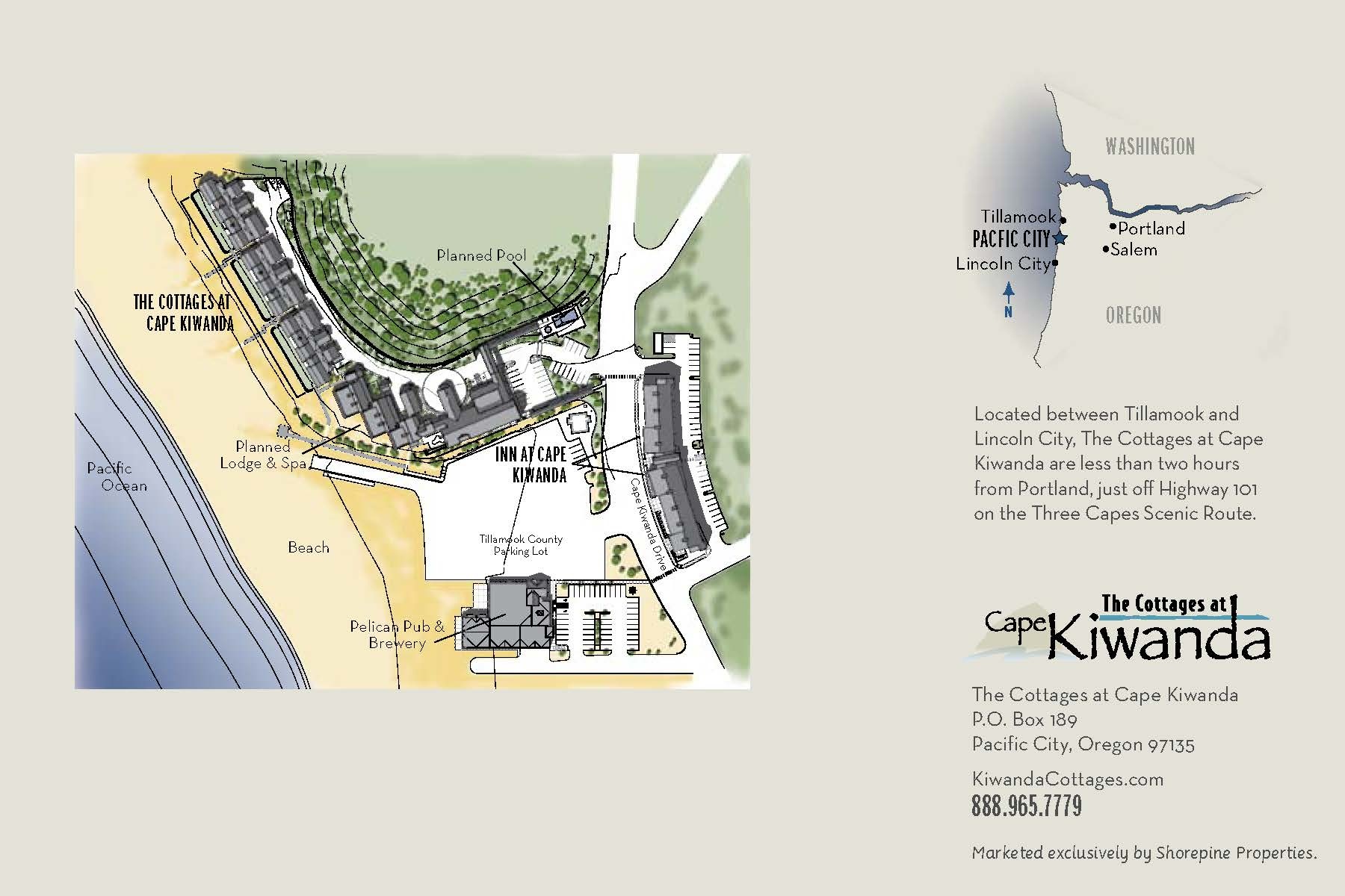 The Cottages at Cape Kiwanda | Brochure - Nicole Caldwell | Copywriter