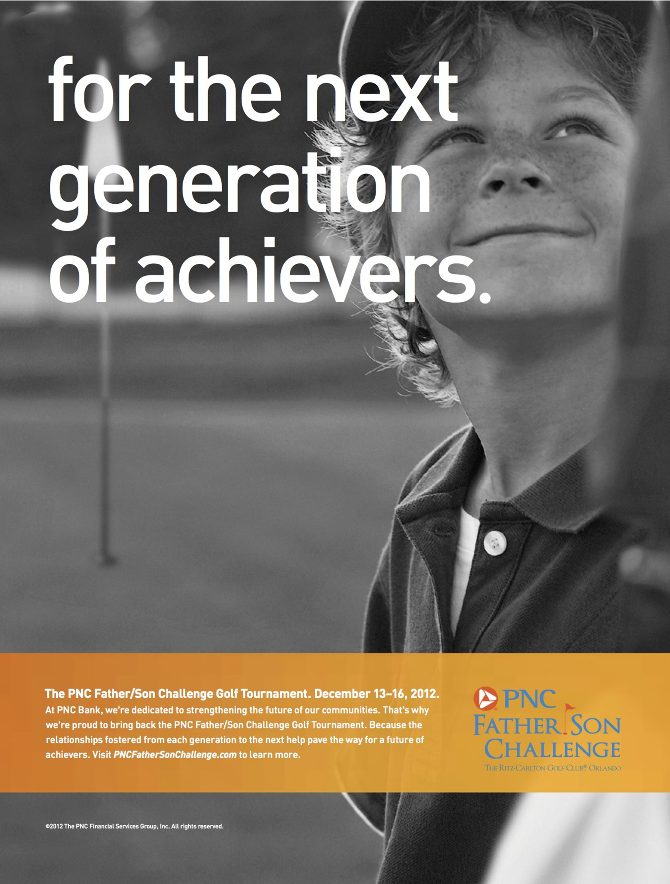 PNC | Father/Son Challenge Campaign - Nicole Caldwell | Copywriter