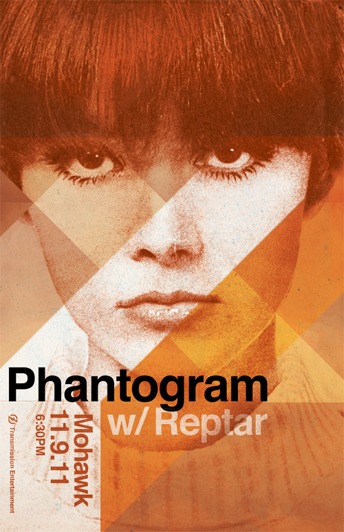 Phantogram Poster - Narrow Arroe - Portfolio of Aaron Warner