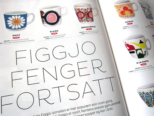 Figgjo - magazine illustraton & print - Linnosaurus