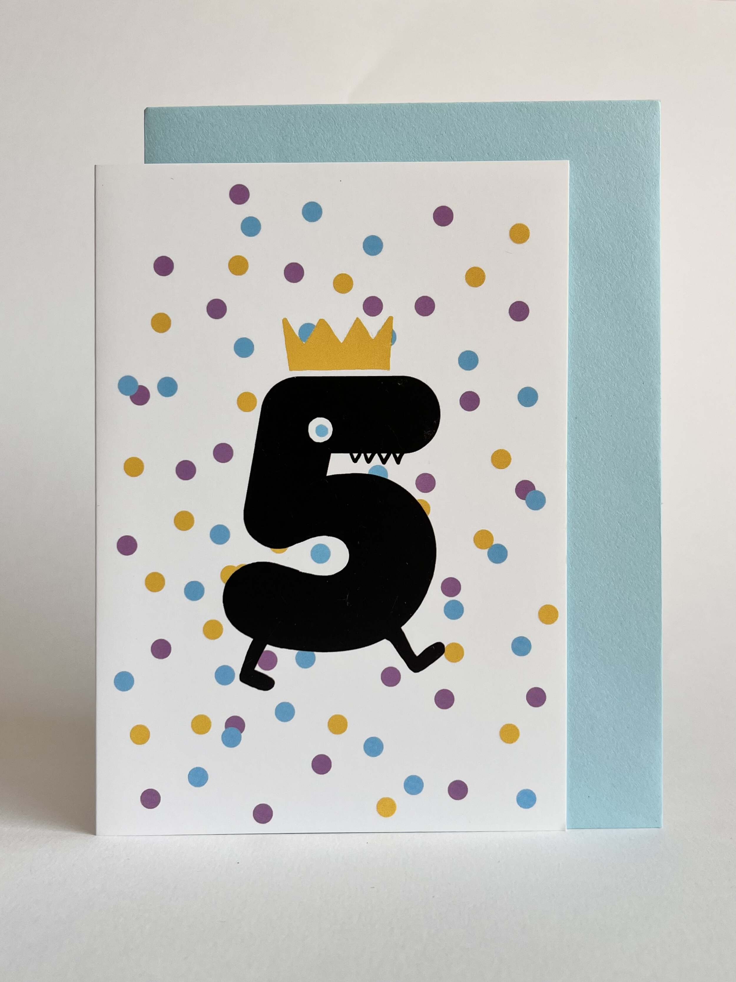 Birthday cards for kids - Linnosaurus
