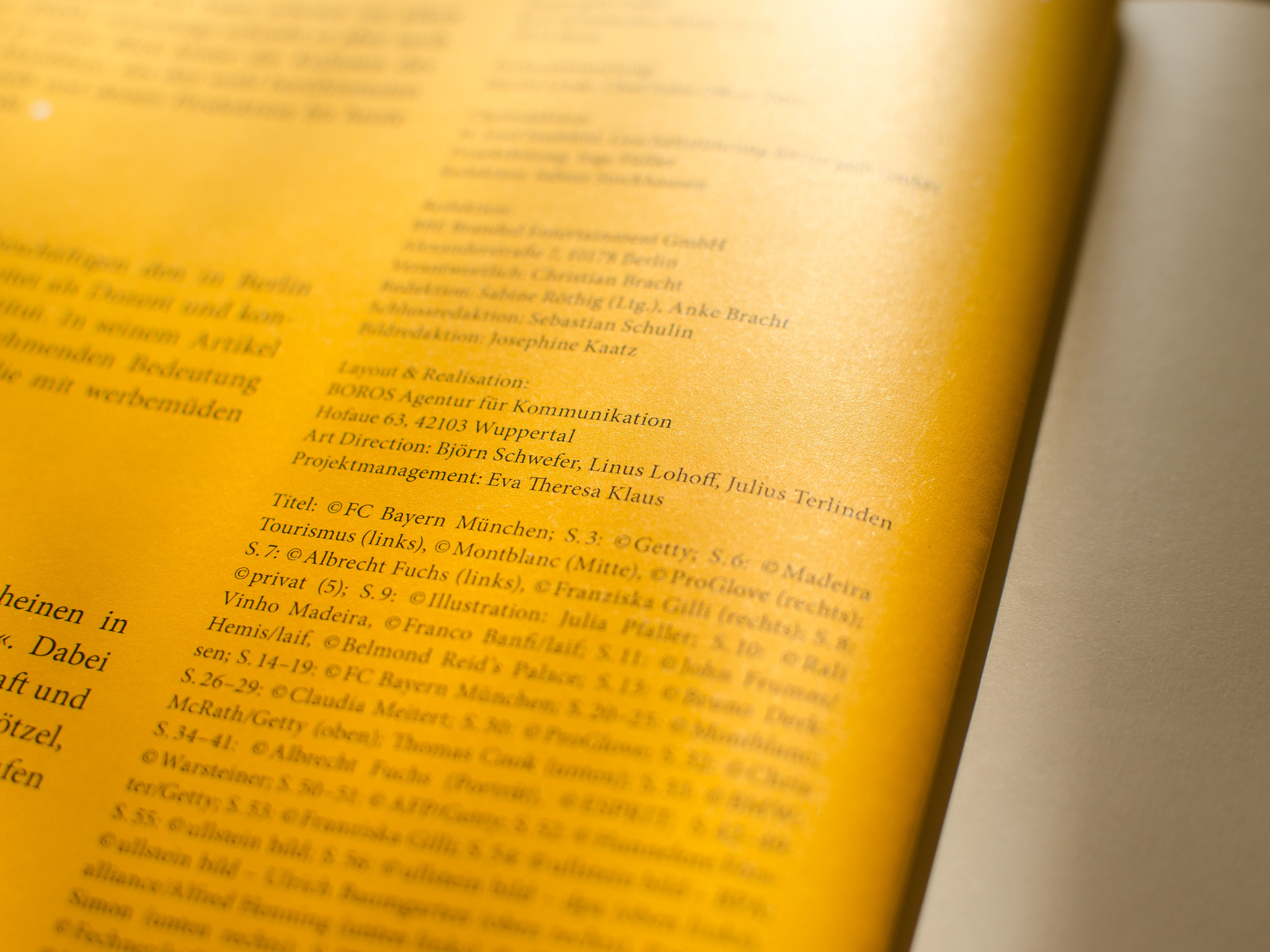 Forum Gelb Magazine - Linus Lohoff — Art Direction