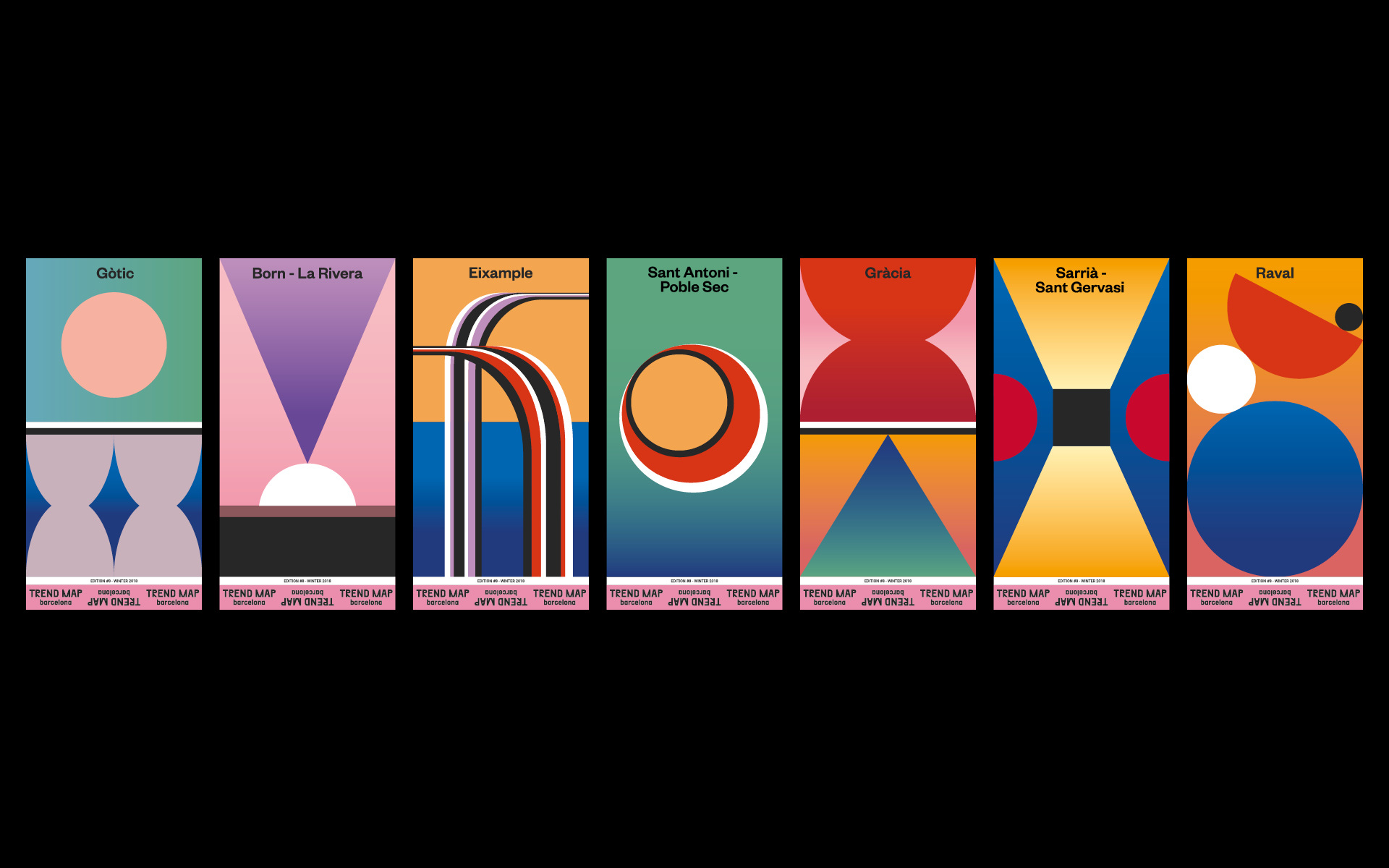 Trendmap - City Maps - Linus Lohoff — Art Direction