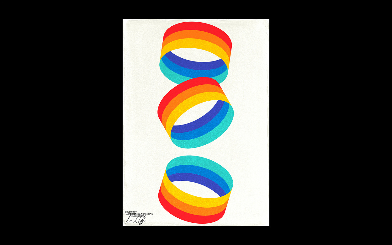 Warm Cool Colours Poster Series - Linus Lohoff — Art Direction