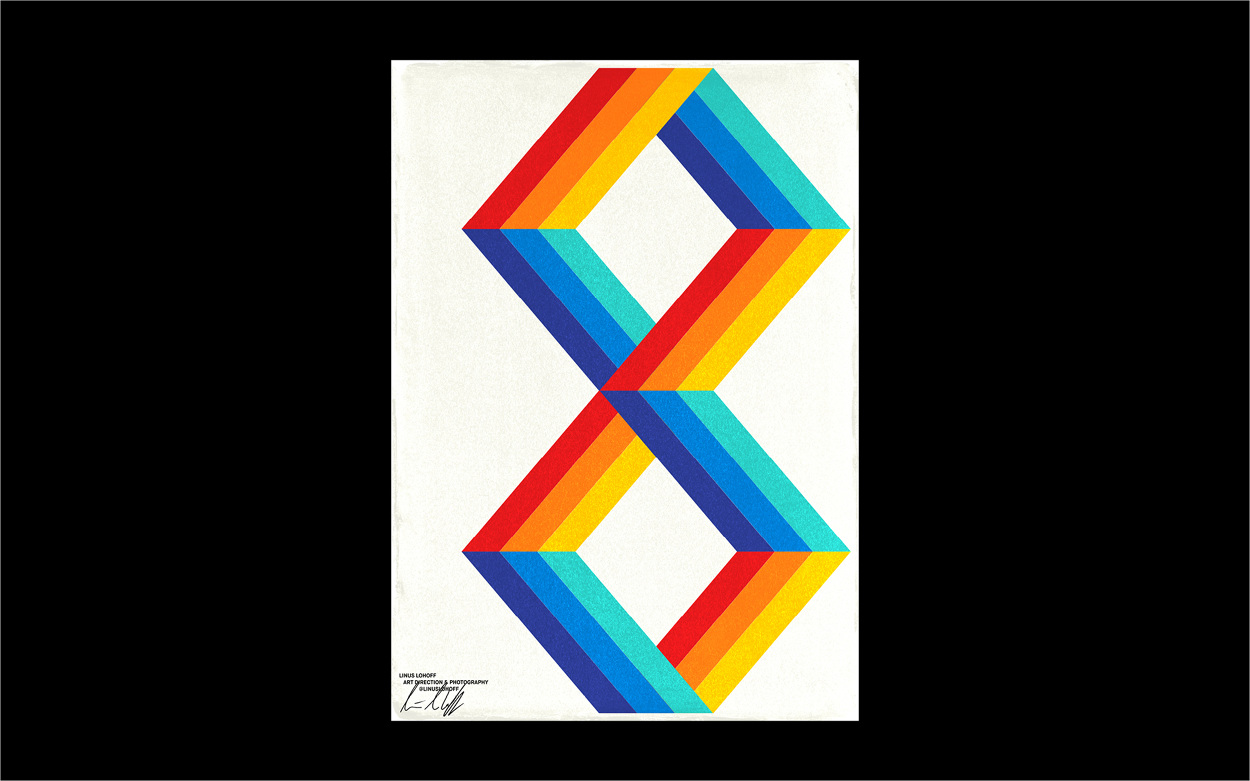 Warm Cool Colours Poster Series - Linus Lohoff — Art Direction