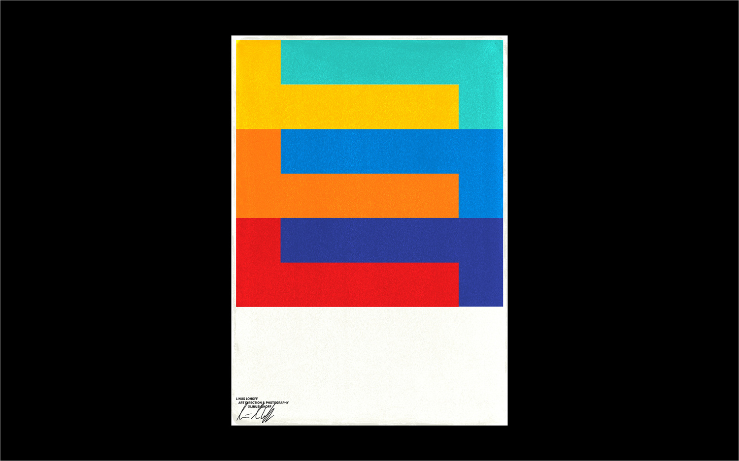 Warm Cool Colours Poster Series - Linus Lohoff — Art Direction