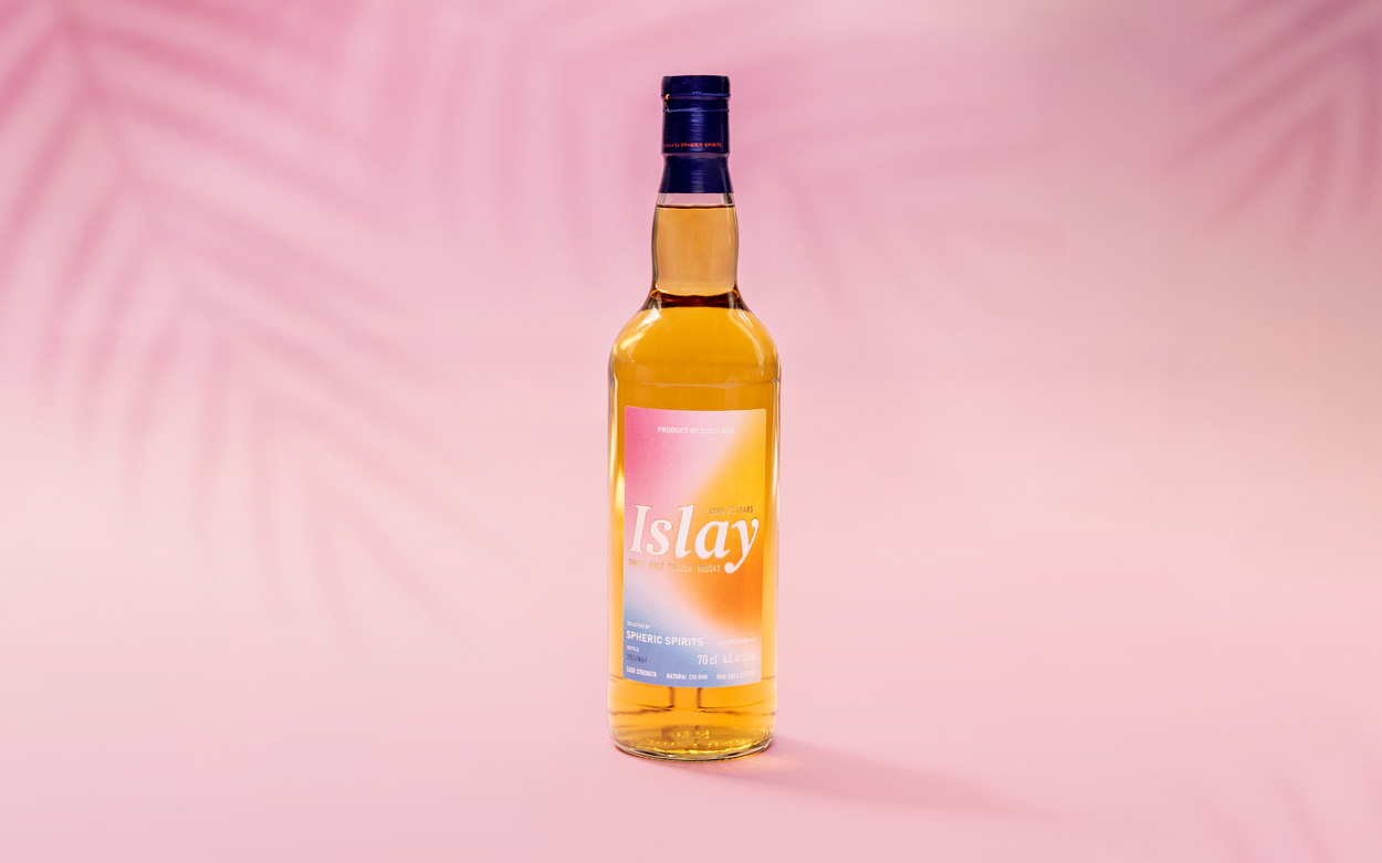 Islay Whiskey Label - Linus Lohoff — Art Direction