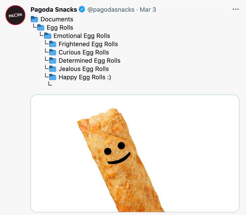 Pagoda Egg Rolls - Tom Sebanc - Creative Director + Copywriter