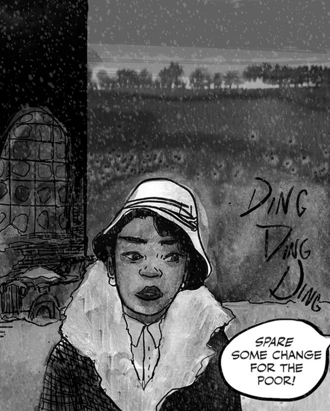 Webtoons / First Snow - + [ ashley.burke ] + illustration + direction