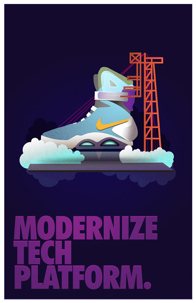 Nike Strategic Icons - + [ ashley.burke ] + illustration + direction