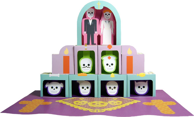 Ofrenda Paper Altar - Yara Erazo's Portfolio