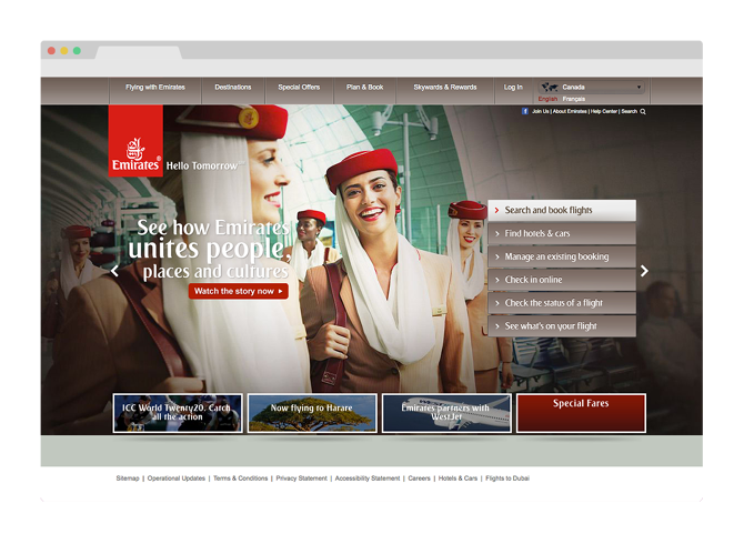 Emirates Airlines (Brand) - Art Direction & Design by Anika
