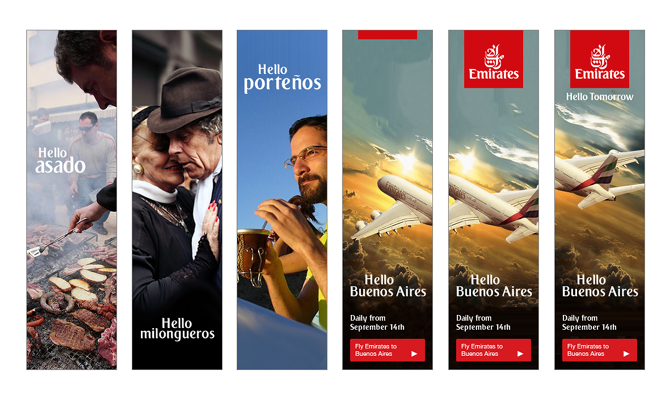 Emirates Airlines (Brand) - Art Direction & Design by Anika