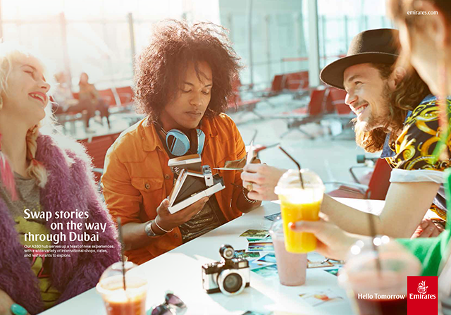 Emirates Airlines (Print Ads) - Art Direction & Design by Anika