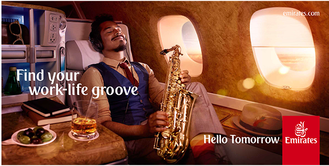 Emirates Airlines (Print Ads) - Art Direction & Design by Anika