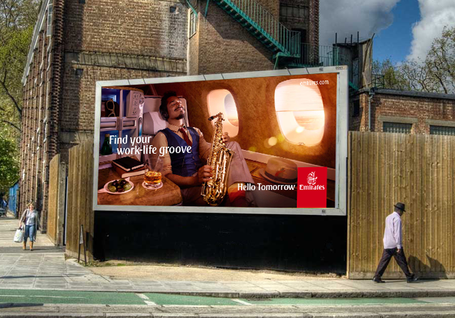 Emirates Airlines (Print Ads) - Art Direction & Design by Anika