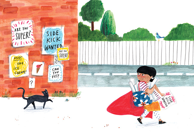 Juniper Jupiter - About Today - Illustration by Lizzy Stewart