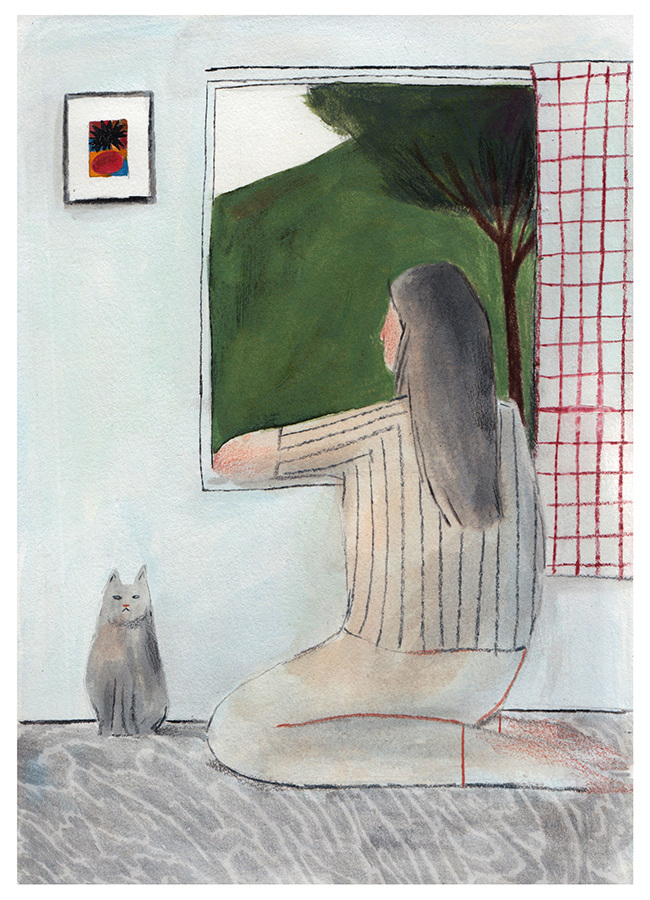Lockdown Life - About Today - Illustration by Lizzy Stewart