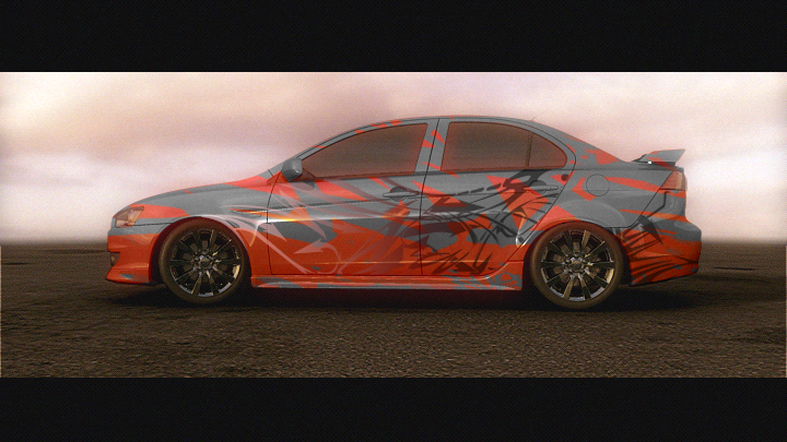 RubberPixel - 3d vehicle texture map - Goodwin design portfolio