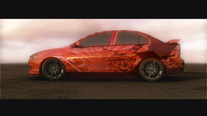 RubberPixel - 3d vehicle texture map - Goodwin design portfolio